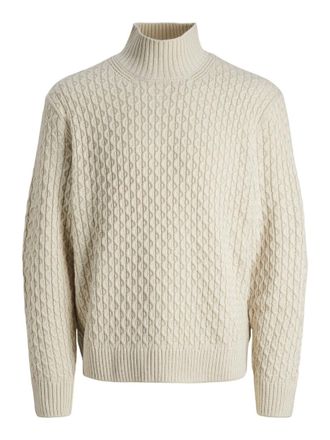 Jack & Jones Male Strickpullover High Neck