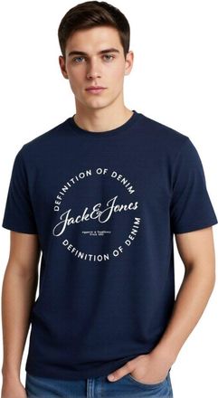 Jack & Jones Print-Shirt (Spar-Set, 3er-Pack) mit Logodruck, aus Baumwolle