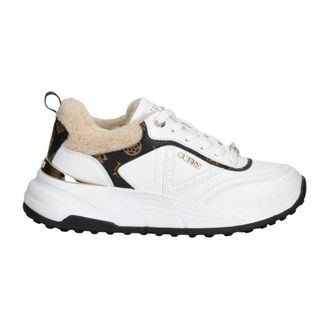 Guess Baskets Facter - Femme - Chaussures - Blanc - Taille: 35 EU