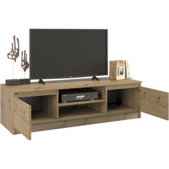 Topeshop Malwa 120 tv-tisch - artisan eiche