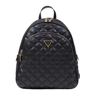 Guess Femme, Sacs, Noir, Taille: ONE Size Sac à Dos Dôme Matelassé