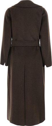 Max Mara Wool and Yak Blend Coat - Brown