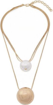 Max Mara Halskette 2615751084650 Goldfarben