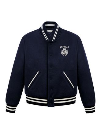 Sporty & Rich Bomber - Bleu Fonc&eacute;
