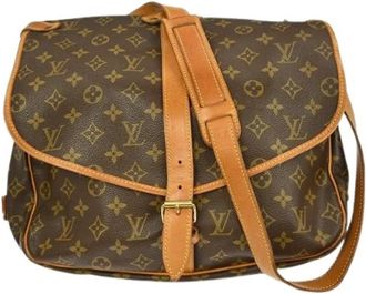 Louis Vuitton unisex, Pre-owned, Brun, Taille: ONE Size Sac &agrave; main Saumur Pre-owned