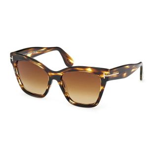 Tom Ford Stylische Sonnenbrille Elvira - - Accessories - Damen - Braun - 55 MM