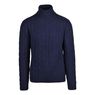Daniele Fiesoli Maglione Intrecciato - - Knitwear - Herren - Blau - XL