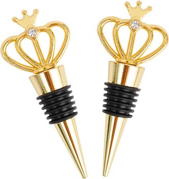 Cabilock Kreative Flaschenverschlüsse 2 Stück Flaschenverschluss Weinflaschenverschluss Luftdichter Verschluss Für Geöffneten Wein Für Bar Nachtclub Abendessen