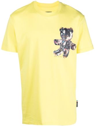 Philipp Plein t-shirt &agrave; imprim&eacute; graphique - Jaune