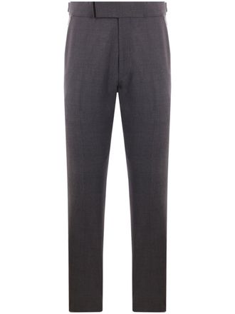 Tom Ford pantalon chino &agrave; coupe fusel&eacute;e - Gris