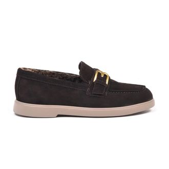 Baldinini Mocassins en Daim - Femme - Chaussures - Brun - Taille: 38 EU