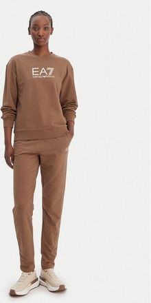 Emporio Armani Jogginganzug 7W000115 AF13135 U6044 Braun Regular Fit
