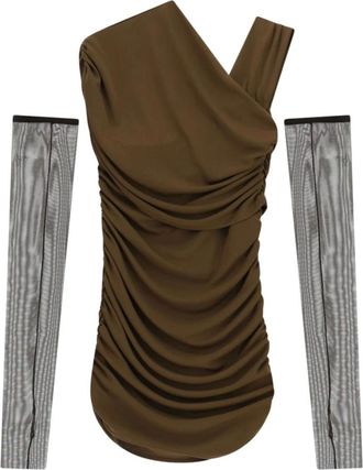 Imperial Femme, Robes, Brun, Taille: 38 FR Abito
