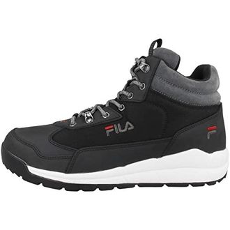 Fila Alpha mid men Bottes Homme, noir (Black/Castle Rock), 46 EU