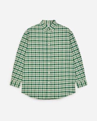 Arket Oxford-Hemd In Oversized-Passform -Gr&uuml;n