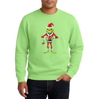 Generic Le Grinch Pull De Noel Homme Moche Sweatshirts Costume Pulls Sweats Sweater Sweat Deguisement Famille Vetement Drole Pyjama Enfant The 2025 Femme col 