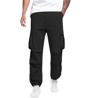 Generic Pantalon cargo pour homme - Coupe ample - Pantalon de jogging - Pantalon de surv&ecirc;tement long respirant - Pantalon de sport d&eacute;contract&eacute; pour homme - Pa