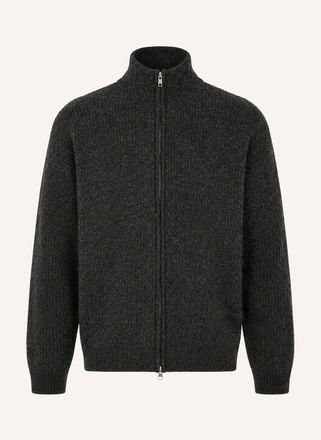 Kiefermann Kiefermann Kiefermann Rippstrickjacke Aus Volumin&ouml;sem Wollgarn Alarik grau
