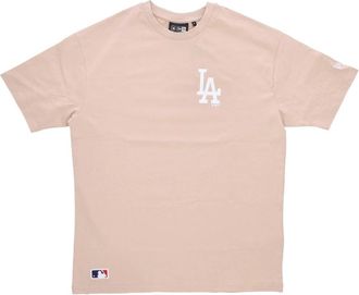 New Era MLB League Essentials Oversize Tee - - Tops - Herren - Beige - XL