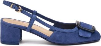 Frau Femme, Chaussures, Bleu, Taille: 36 EU Slingback