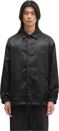 Yohji Yamamoto GFX Coach Jacket - Homme - Vestes - Noir - Taille: XL