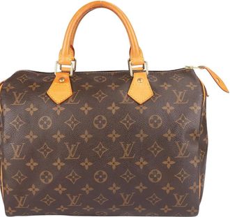 Louis Vuitton Crossbody Bags - Louis Vuitton Monogram Canvas Speedy 30 Handbag - Gr. unisize - in Braun - f&uuml;r Damen
