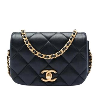 Chanel Pre-owned Quilted Crossbody Bag - - Pre-owned - Damen - Schwarzk - ONE SIZE
