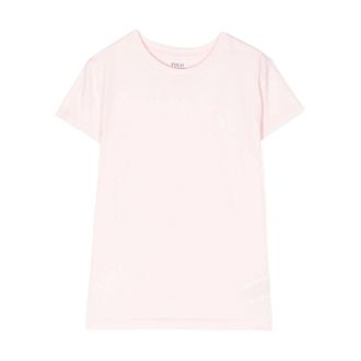 Polo Ralph Lauren Femme, Tops, Rose, Taille: 38 FR T-shirt &agrave; manches courtes