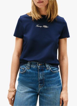 Tommy Hilfiger T-shirt &agrave; logo en coton