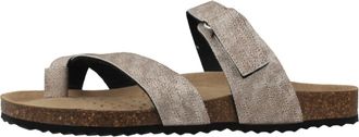 Geox Femme, Chaussures, Brun, Taille: 38 EU Brionia Slides