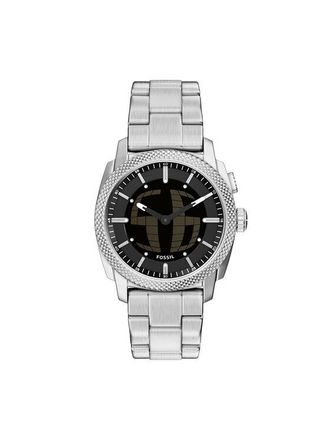 Fossil Uhr Machine Big Tic FS6155 Silberfarben