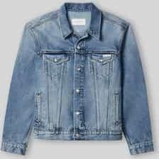 Calvin Klein Jeans Regular Fit Jeansjacke aus reiner Baumwolle