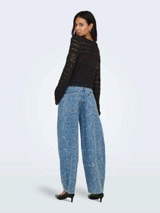 Only Strickjacke ONLColette (1-tlg) Lochmuster