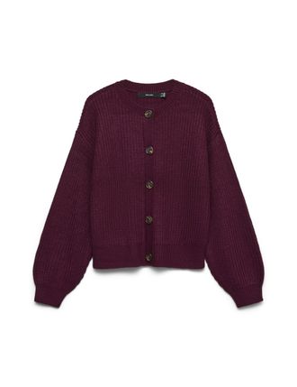 Vero Moda Vmlea Ls O-Neck Cardigan Noos