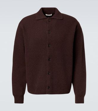 Auralee Cardigan en laine
