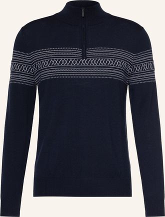 We Norwegians Troyer Signature Aus Merinowolle blau
