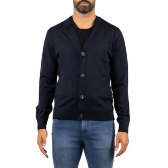Alpha Industries Cardigan Alpha - Homme - Pulls - Bleu - Taille: 2XL