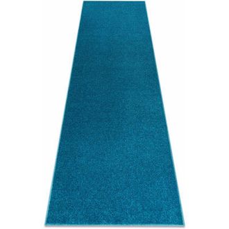 RugsX L&auml;ufer eton 898 t&uuml;rkis blue 80x350 cm