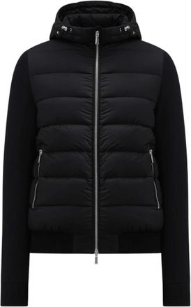 Moorer Homme, Vestes, Noir, Taille: XL Lenz-S3L Bomber Jacket