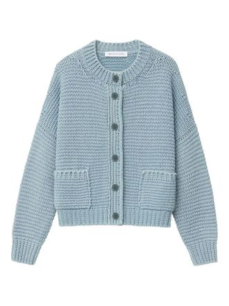 Iris Von Arnim Cardigan mit Kn&ouml;pfen - Blau