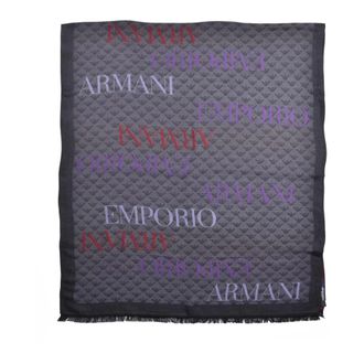 Emporio Armani Viskoseschal - - Accessories - Damen - Grau - ONE SIZE