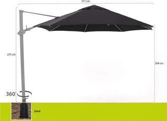 Shadowline Austin Ampelschirm &oslash; 350 cm