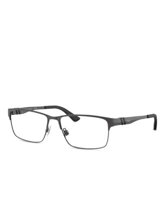 Polo Ralph Lauren lunettes de vue à monture rectangulaire - Gris