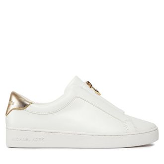 Michael Kors Sneakers MICHAEL Michael Kors Keaton Zip Slip On 43R4KTFP2L Wei&szlig;