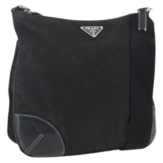 Prada Pre-owned Nylon Cross Body Bag - - Pre-owned - Damen - Schwarzk - ONE SIZE