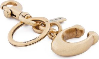 Coach Schlüsselanhänger 1635 Goldfarben