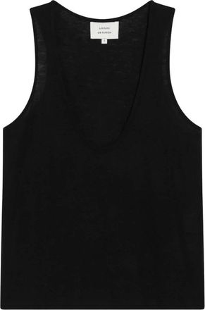 Loulou Studio Femme, Tops, Noir, Taille: 40 FR Albia Tank Top