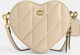 Coach Heart Umh&auml;ngetasche Mit Steppung