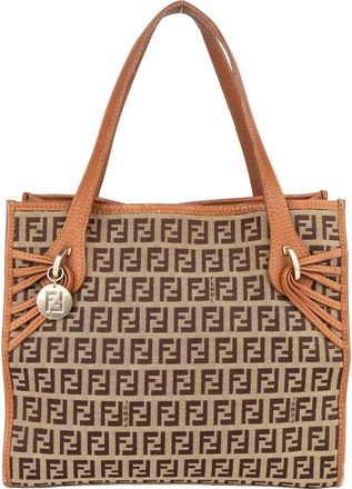 Fendi Crossbody Bags - Fendi FF Monogram Zucca Handbag - Gr. unisize - in Braun - f&uuml;r Damen