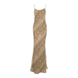 Andamane Damen, Kleider, Beige, MGr&ouml;&szlig;e